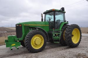 SOLD - 1995 John Deere 8400 MFWD tractor Tractors with 7,313 Hrs ...