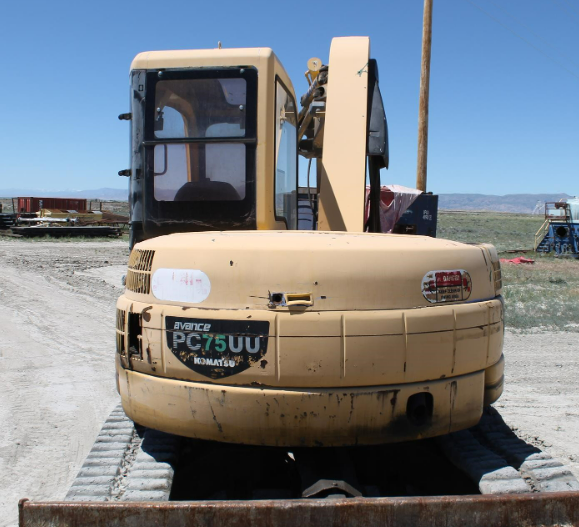 1995 Komatsu PC75UU-2 Construction Compact Excavators for Sale ...