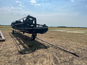 SOLD - 1995 MacDon 960 Lot No. 125139 Harvesting with 36 ft | Tractor Zoom