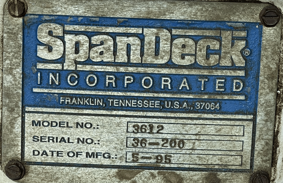 1995 MANTIS 3612 Construction Crane for Sale | Tractor Zoom