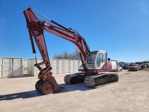 SOLD - 1995 Samsung SE210LC Lot No. 121 Construction with 9,552 Hrs ...