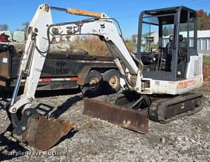 SOLD - 1996 Bobcat 331 Lot No. DW3991 Construction with 3,648 Hrs ...