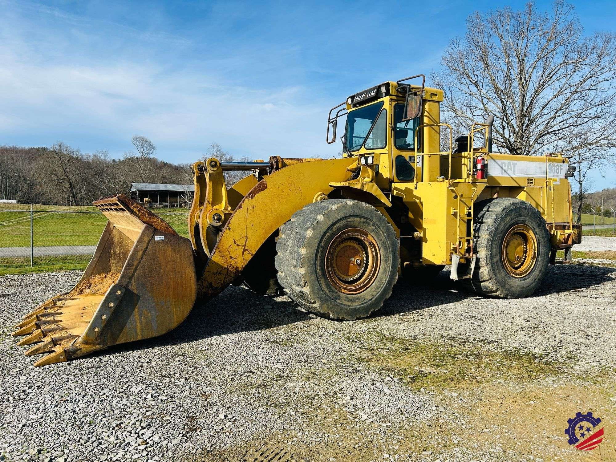 SOLD - 1996 Caterpillar 988F Lot No. 9134 Construction with 38,948 Hrs ...
