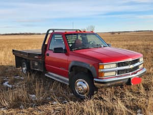 SOLD - 1996 Chevy Silverado Dually K3500 4x4 Pick-Up with a Pronghorn 8 ...
