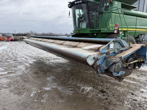 SOLD - 1996 Shelbourne Reynolds CX84 Lot No. 8047 Harvesting with 28 ft ...
