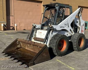 SOLD - 1997 Bobcat 873 Lot No. LH9323 Construction with 1,455 Hrs ...