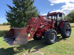 SOLD - 1997 CaseIH 5240 Tractor & CaseIH 520 loader Tractors with 3,817 ...
