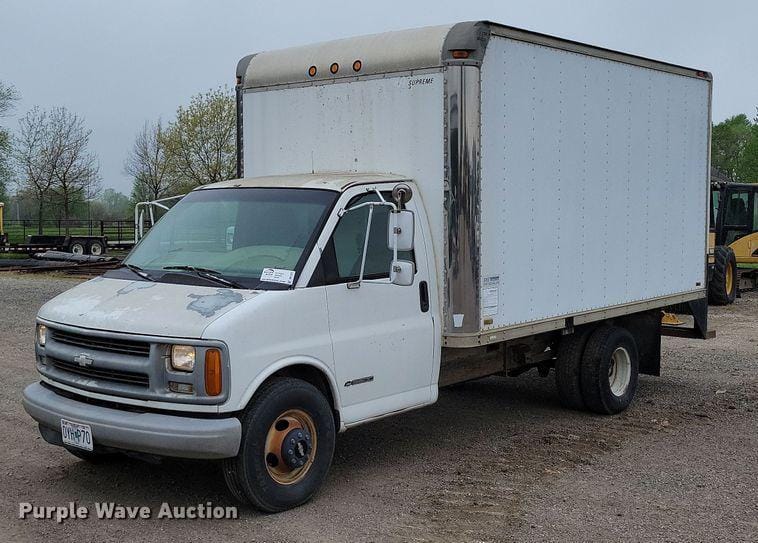 SOLD - 1997 Chevrolet Express G3500 box truck Other Equipment with ...