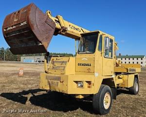 SOLD - 1997 Gradall G3WD Lot No. NP9116 Construction with 9,369 Hrs ...