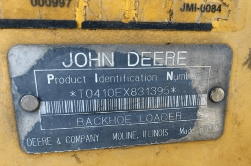 1997 John Deere 410E Construction Backhoe Loaders for Sale | Tractor Zoom