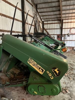 SOLD - 1997 John Deere 693 Stock No. 220968 Harvesting with 6 Rows ...