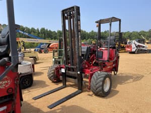 SOLD - 1997 MOFFETT M5050 Forklift - Mast Construction with 2,535 Hrs ...