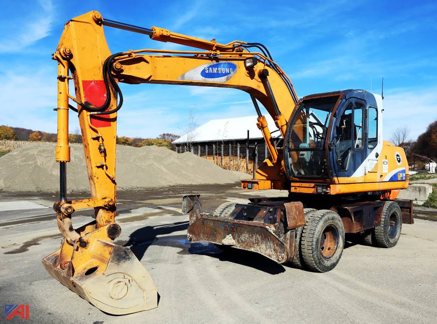 SOLD - 1997 Samsung SE130W2 Construction with 6,651 Hrs | Tractor Zoom