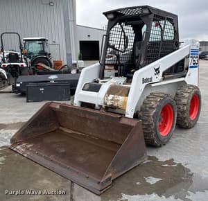 SOLD - 1998 Bobcat 763 Lot No. DO7624 Construction with 2,430 Hrs ...