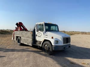 SOLD - 1998 Freightliner FL60 Crane Truck Other Equipment with 367,388 ...