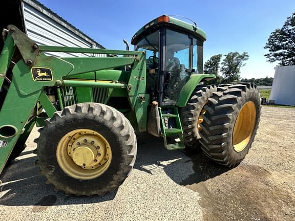 1998 John Deere 7410 Tractors 100 to 174 HP for Sale | Tractor Zoom