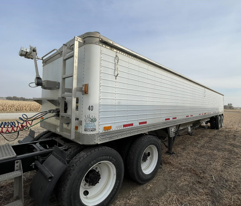 SOLD - 1998 Timpte 42 Ag Trailers with 42 Ft | Tractor Zoom