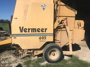 SOLD - 1998 Vermeer 605L Stock No. 391973 Hay and Forage with --- Bales ...
