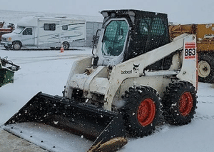 SOLD - 1999 Bobcat 863 Construction with 2,916 Hrs | Tractor Zoom