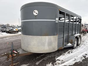 SOLD - 1999 Corn Pro SB-16 7S Lot No. 1025 Ag Trailers with 16 Ft ...