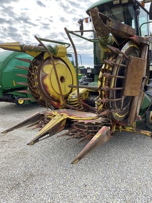 SOLD - 1999 John Deere 676 Stock No. 58541 Harvesting with --- Rows ...