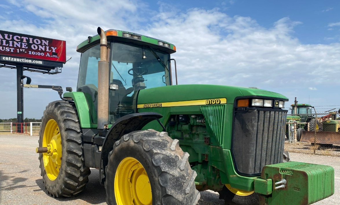 SOLD - 1999 John Deere 8100 Lot No. cdede622-0ea4-11ed-9544-0246304ce823 Tractors with 4,523 Hrs ...