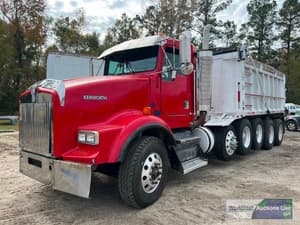 SOLD - 1999 KENWORTH T800 QUINT AXLE DUMP TRUCK, VIN ...