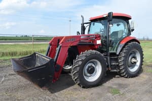 SOLD - 2008 Case IH Maxxum 110 Lot No. 300-4107 Tractors with 2,865 Hrs ...