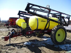 SOLD - Demco 1000 gallon sprayer, 60' Hyd booms, PTO pump, Inductor ...