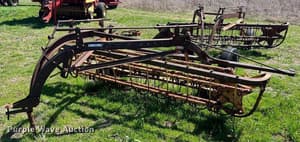 SOLD - (2) New Holland 55 hay rakes Hay and Forage with 10 ft | Tractor ...