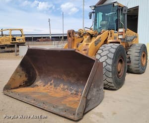 SOLD - 2000 Case 821C wheel loader Construction with 9,489 Hrs ...