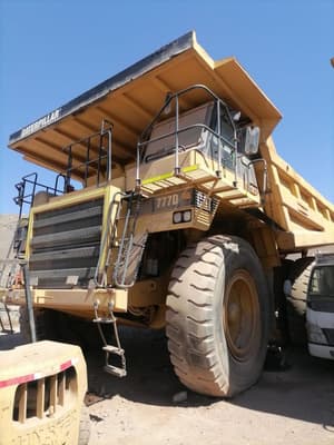 SOLD - 2000 Caterpillar 777D Lot No. 447723 Construction with 56,000 ...