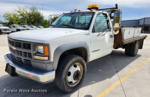 SOLD - 2000 Chevrolet 3500 HD flatbed pickup truck Other Equipment with ...