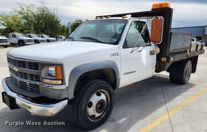 SOLD - 2000 Chevrolet 3500HD flatbed pickup truck Other Equipment with ...
