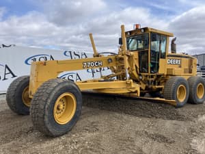 SOLD - 2000 John Deere 770CH Lot No. 45860 Construction with 10,110 Hrs ...