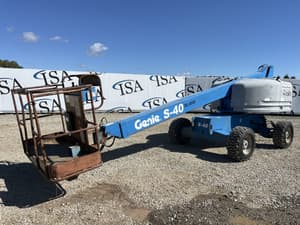 2000 Genie S-40 Lot No. 40694 Construction For Sale with 3,097 Hrs ...