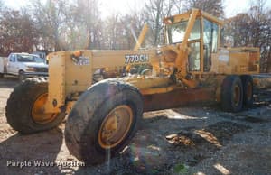 SOLD - 2000 John Deere 770CH motor grader Construction with --- Hrs ...
