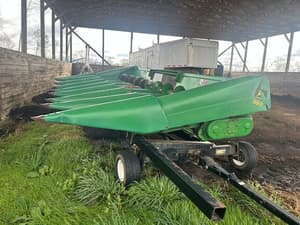 SOLD - 2000 John Deere 893 Stock No. 222102 Harvesting with 8 Rows ...