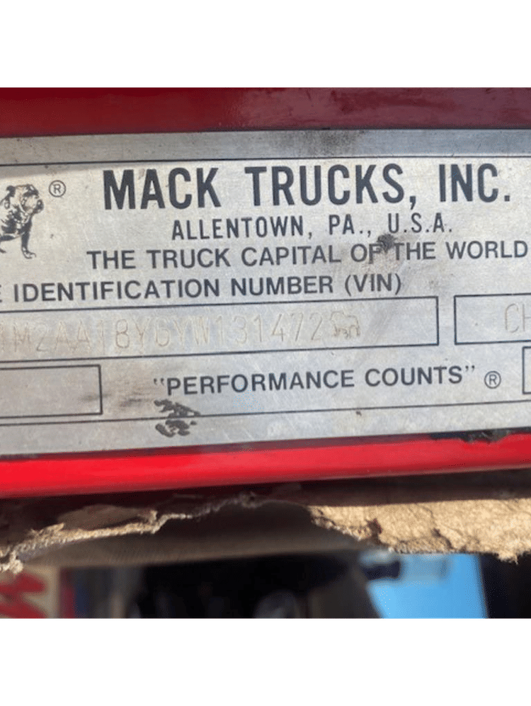 2000 Mack CH613 Other Equipment Trucks for Sale | Tractor Zoom