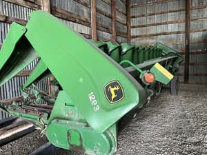 SOLD - 2001 John Deere 1293 Stock No. 520860 Harvesting with 12 Rows ...