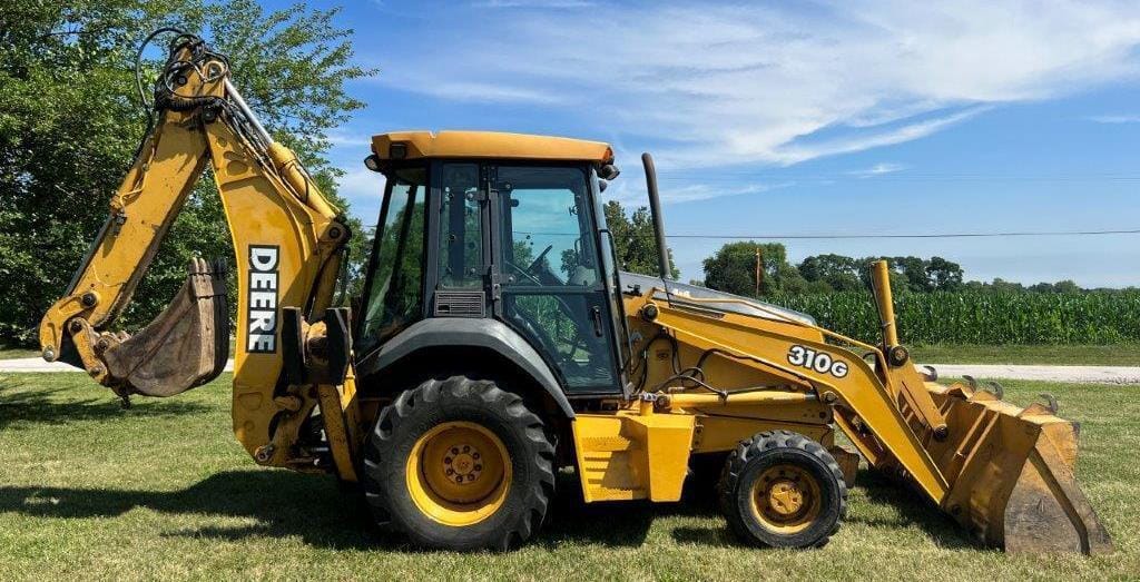 SOLD - 2001 John Deere 310G 4X4 Extendahoe Backhoe Loader Construction ...