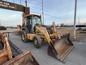 SOLD - 2001 John Deere 410G Lot No. 43 Construction with --- Hrs ...