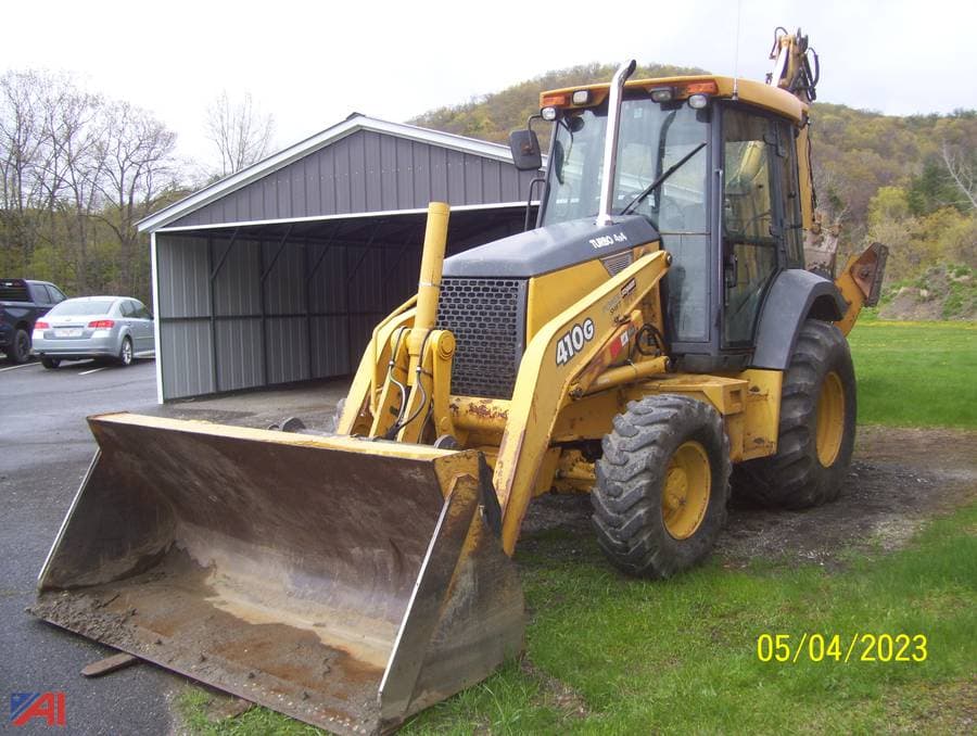 2001 John Deere 410G Construction Backhoe Loaders for Sale | Tractor Zoom