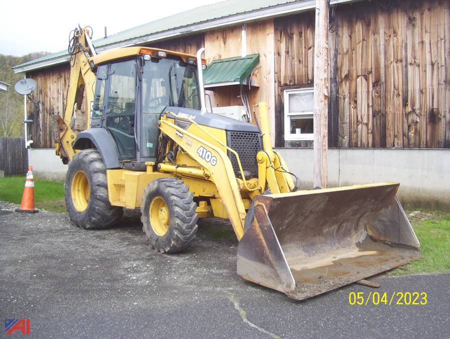 2001 John Deere 410G Construction Backhoe Loaders for Sale | Tractor Zoom
