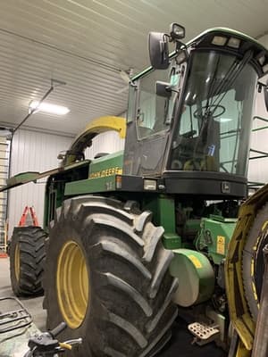 SOLD - 2001 John Deere 6850 Stock No. 74864 Harvesting with 2,920 Hrs ...