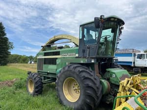 SOLD - 2001 John Deere 6950 Lot No. 126 Harvesting with 6,325 Hrs ...