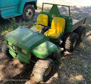 SOLD - 2001 John Deere Gator 6X4 utility vehicle Other Equipment with ...