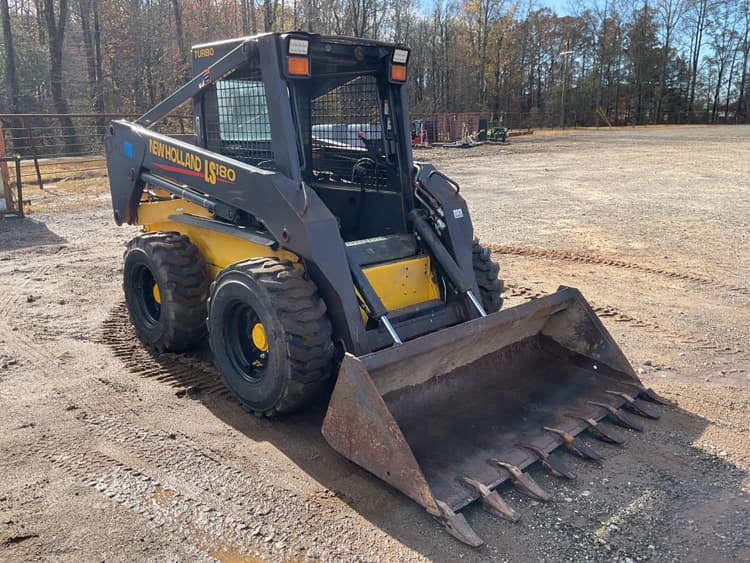 2001 New Holland LS180 Construction Skid Steers for Sale | Tractor Zoom