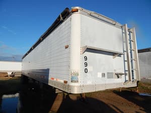 SOLD - 2001 TIMPTE HOPPER BOTTOM GRAIN TRAILER, 66" SIDES, ROLLOVER ...