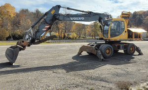 SOLD - 2001 Volvo EW170 Construction with 7,849 Hrs | Tractor Zoom